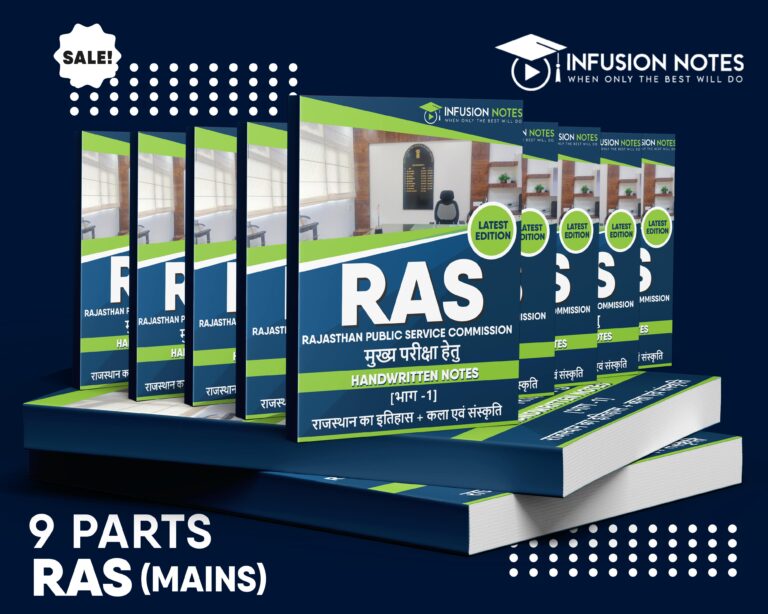 RAS Mains Notes || 9 Books || Handwritten Study Material || Hindi ...