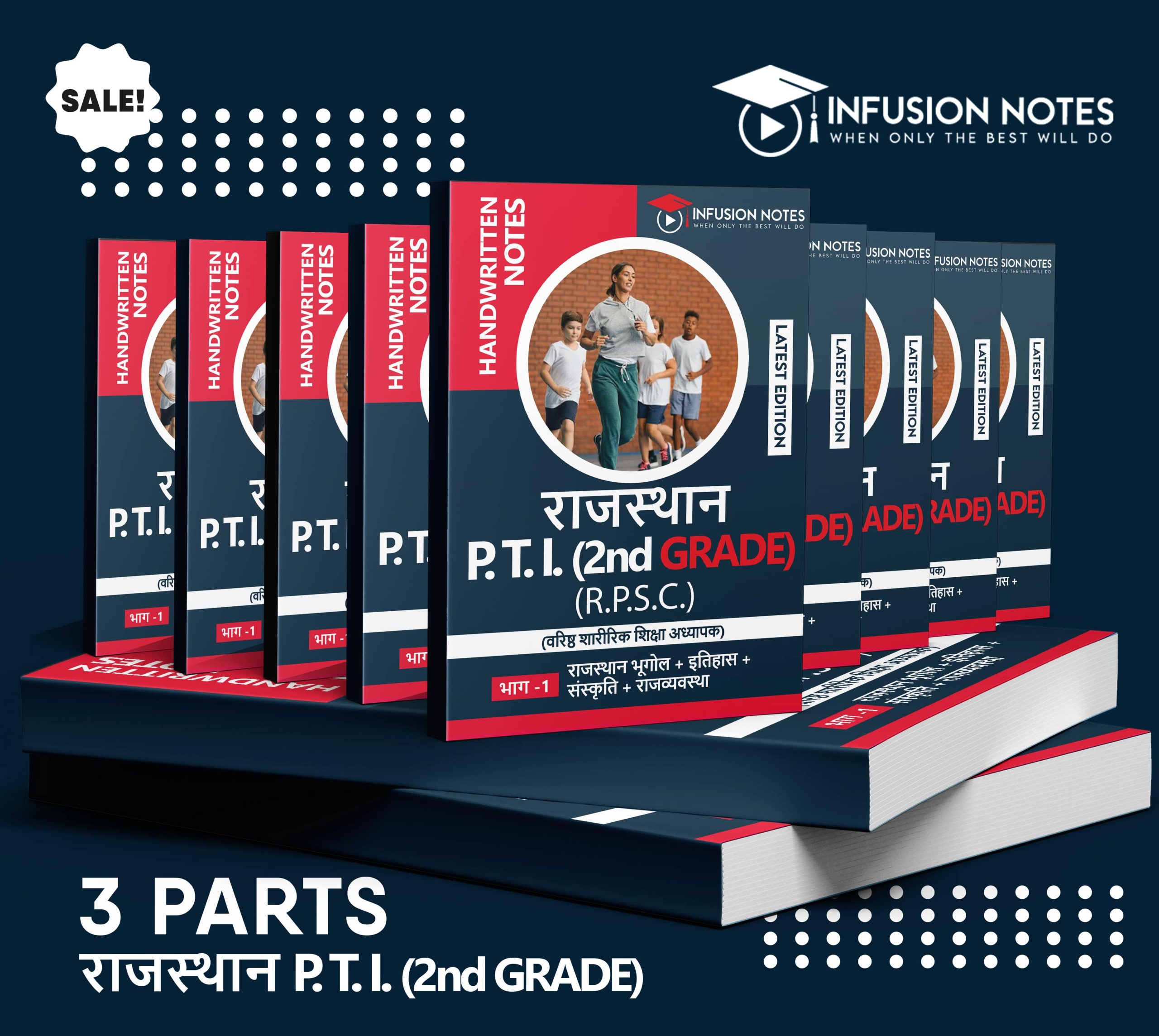 Rajasthan PTI 2nd Grade Notes RPSC Second Grade PTI Handwritten