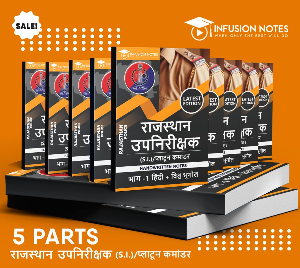 RPSC SI Handwritten Notes 2023 || Rajasthan Upnirikshak Notes || 5 ...