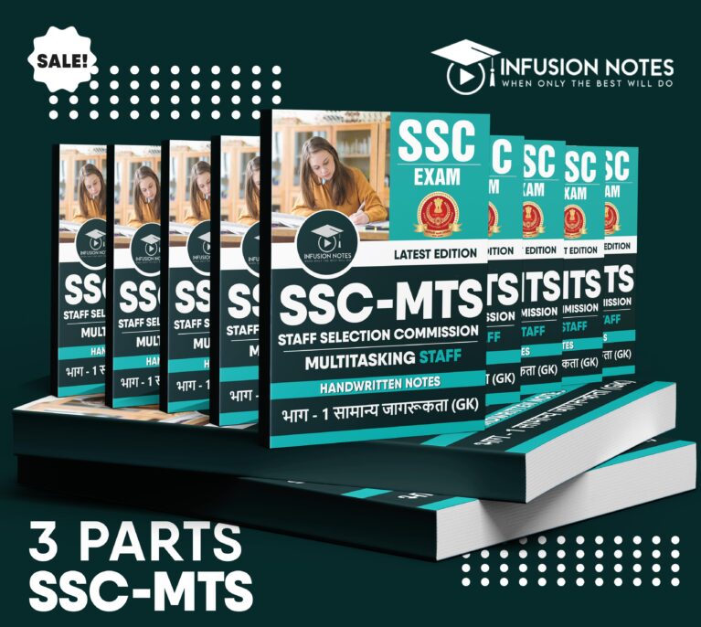 SSC MTS & Havaldar Notes || Hindi Medium || 3 Books (GK, English ...