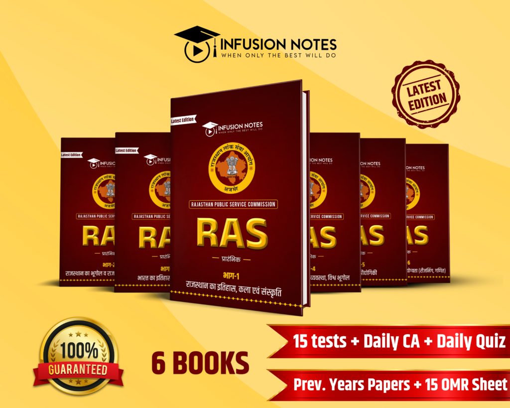 Rajasthan RAS Study Material || RAS Prelims Notes || 6 Books +1 Test ...