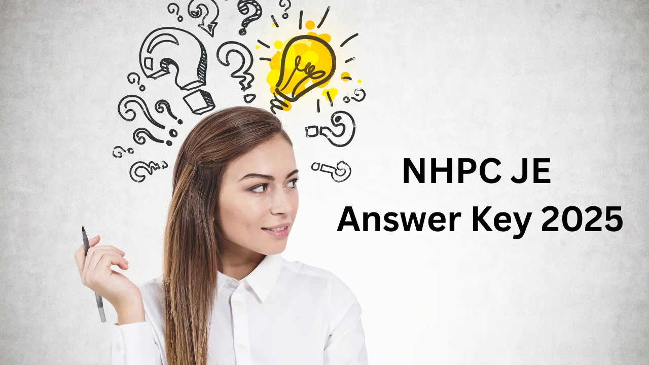 NHPC JE Answer Key 2025 Out-Download Response Sheet PDF - Infusion ...